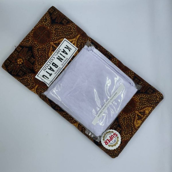 2IN1 Kain Batik & Kain Putih Penutup Muka Jenazah - MYHAJJ