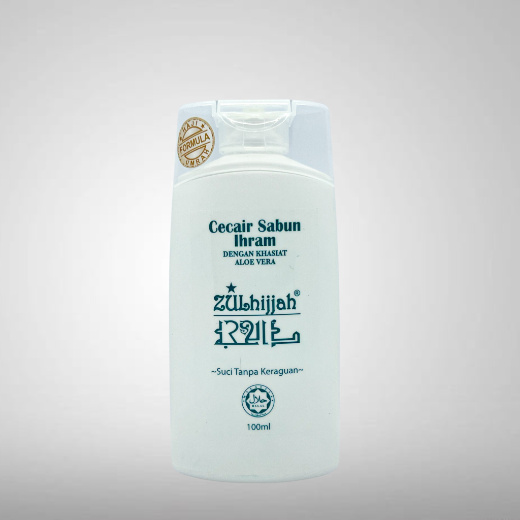 ZULHIJJAH Bodycare Cecair Sabun Ihram 100ml - MYHAJJ